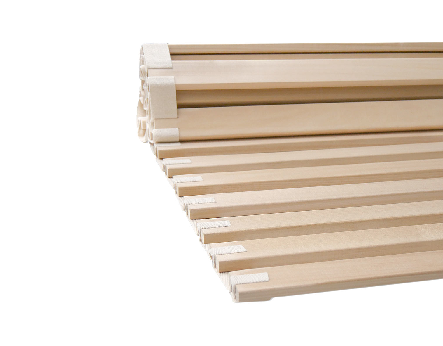 Roll-Up Frame Made of Solid Wood with Cotton Tape - Neonatura.eu